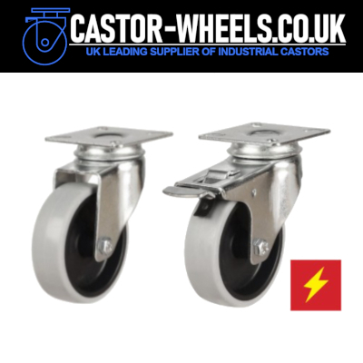 Light Duty Anti- Static Castor Wheels - UK Leading Castor Suppliers!