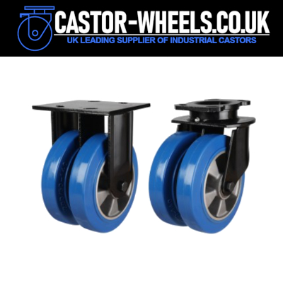 Heavy Duty Castors - High Load Capacity Wheels for Industrial Strength ...
