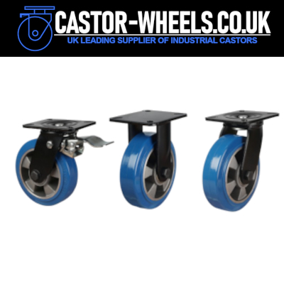 Heavy Duty Fabricated Frame Castors - Castor-Wheels.co.uk