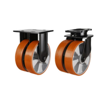 EXTRA HEAVY DUTY POLYURETHANE CASTORS 1100 -1500KG RATING